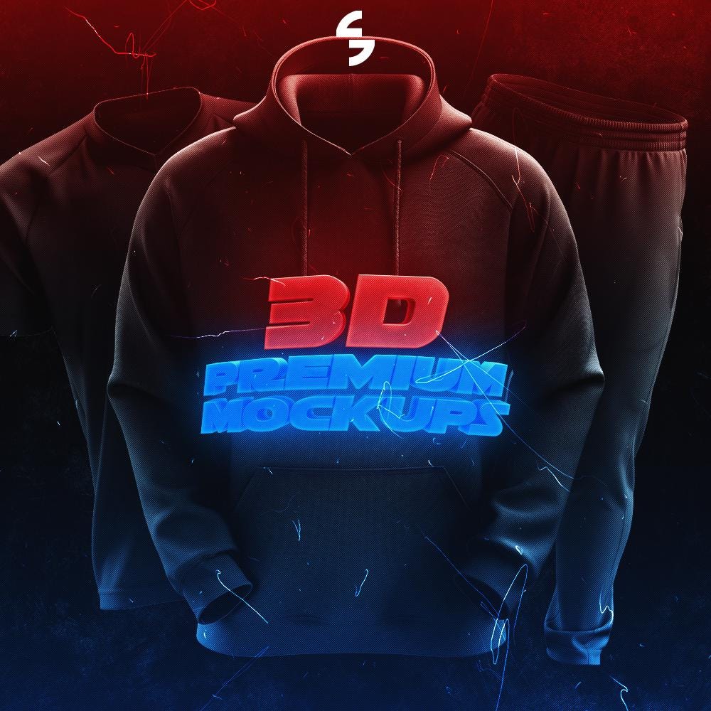 3D Clothing Mock-ups | 70+ Renders for Clothing Brand and Fashion ...