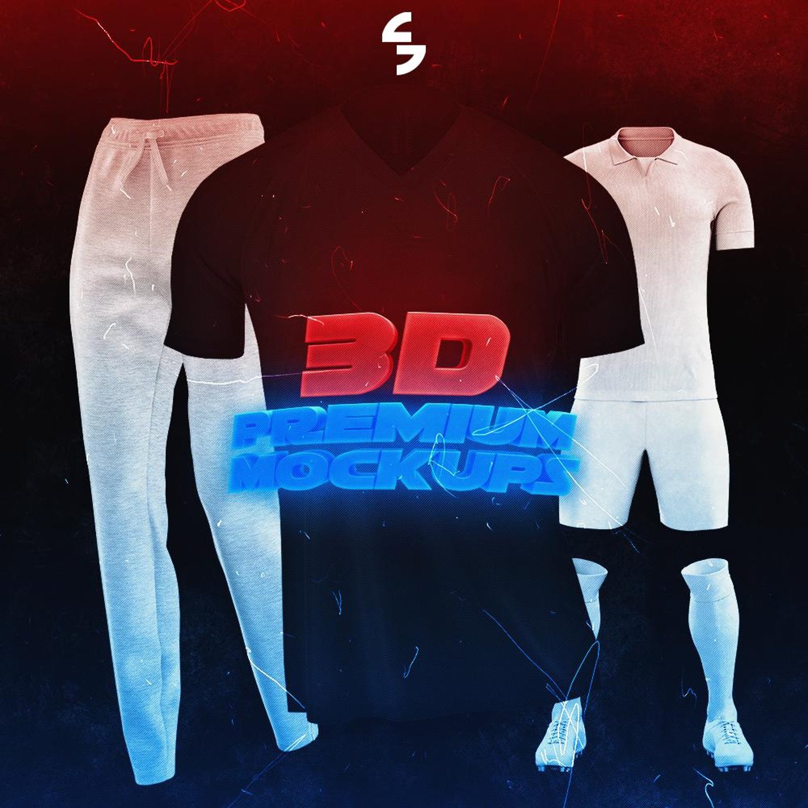 3D Clothing Mock-ups | 70+ Renders for Clothing Brand and Fashion ...