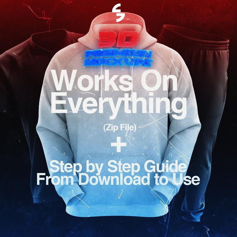 3D Clothing Mock-ups | 70+ Renders for Clothing Brand and Fashion ...