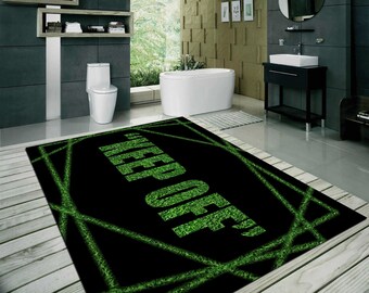Keep Off, Keep off Rug, Green Rug, Popular Rug,modern Rug, Aesthetic ...