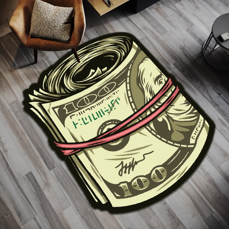 Money Dollar Rug - Etsy