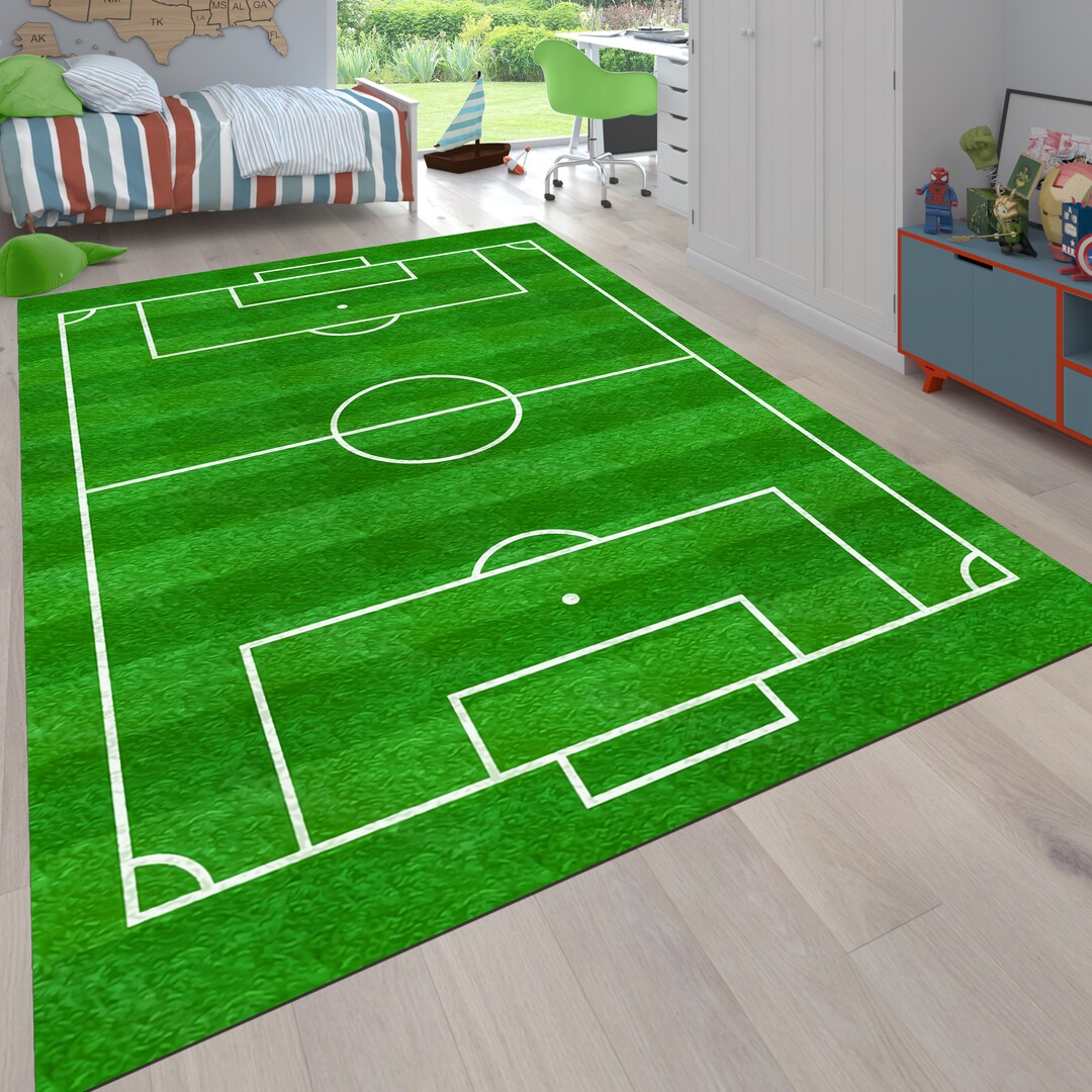 Green Soccer Field, Football Field Gridiron, Sport Rug, Sport, Fan Clup ...