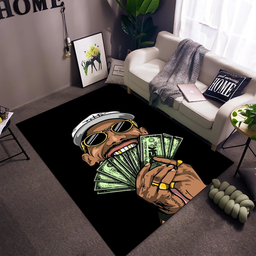 Money Rug: Modern Pop Art Area Rug - Etsy