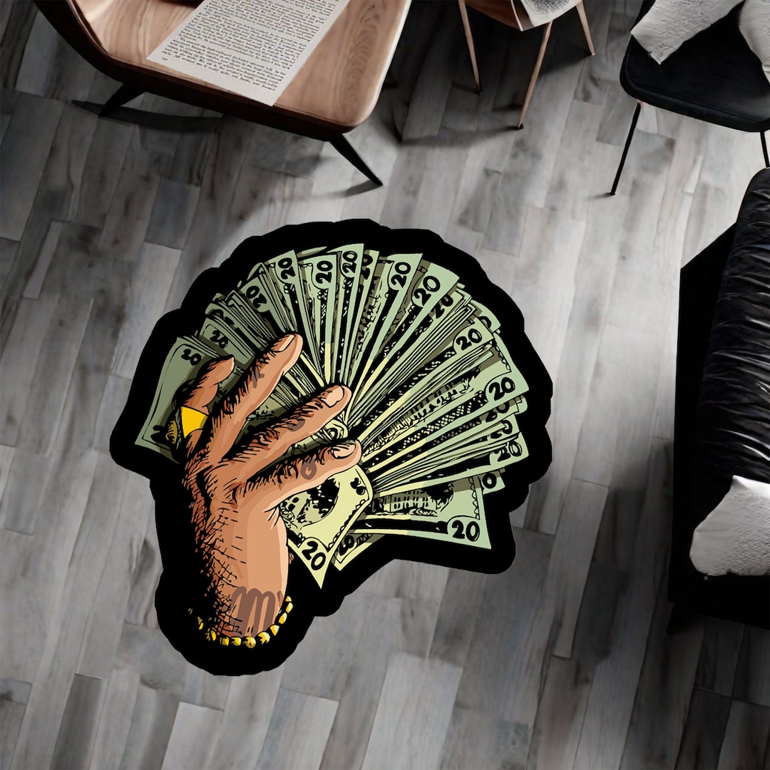 Money Rug,banknote Rug,dollar Rug,area Rug,iconic Rug,modern Rug ...