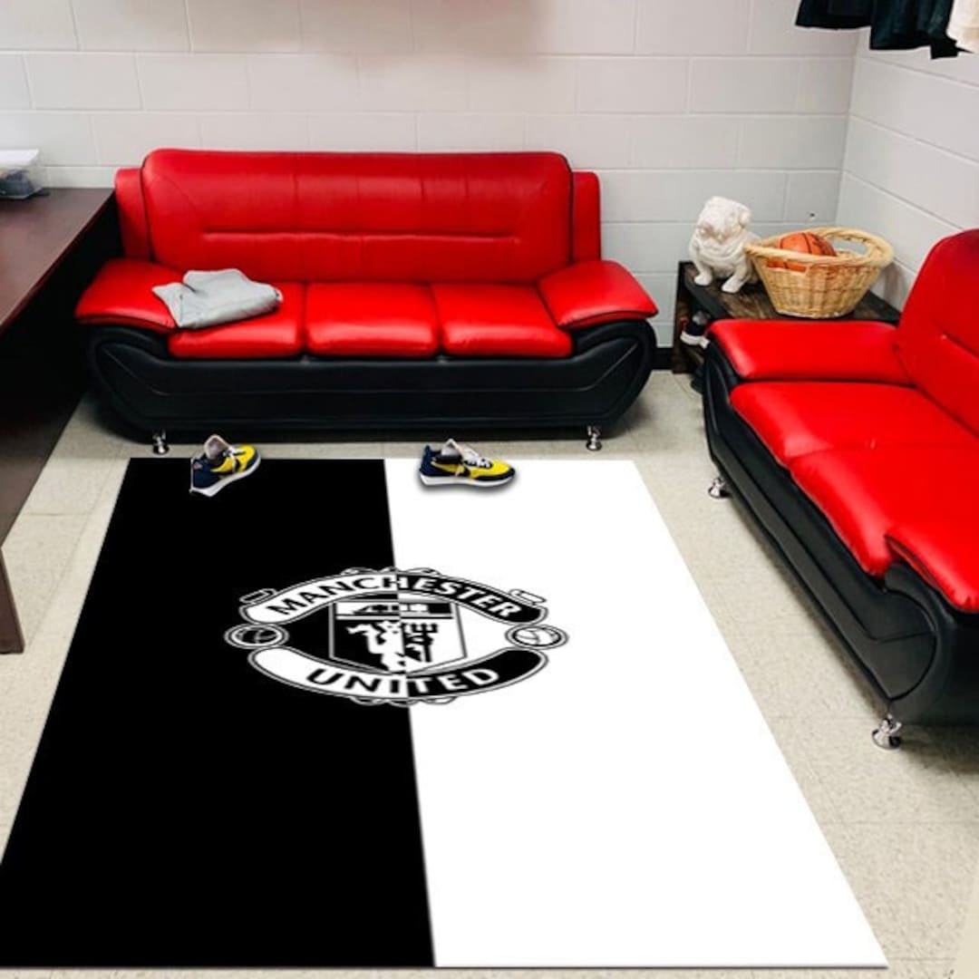 Football Rug Football Club Rug Sports Rug Sports Room Rug - Etsy
