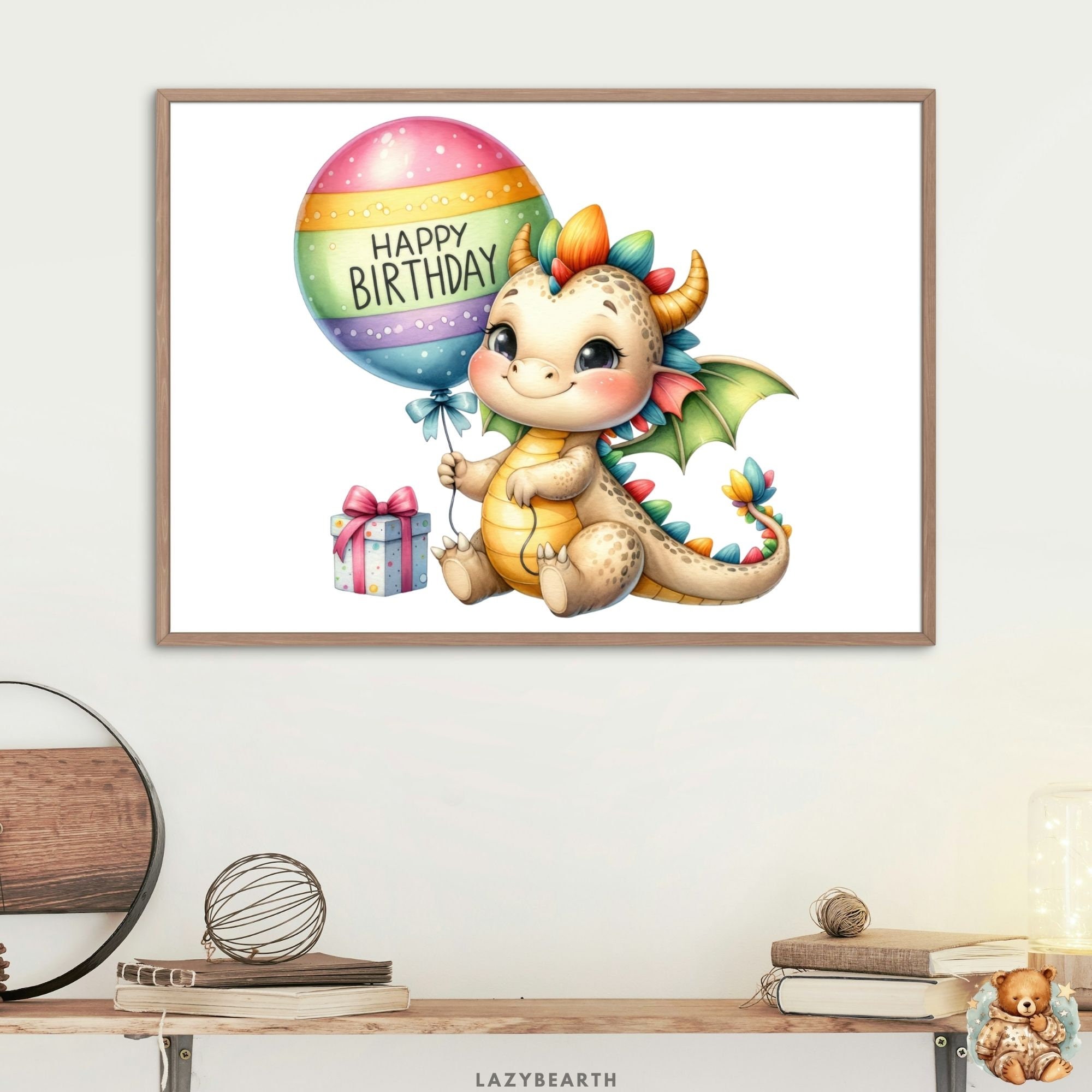 Dragon Birthday, 24 Cute Dragon Birthday PNG Clipart, Baby Dragon ...