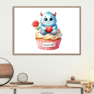 Valentine Monster, 36 Cute Valentine Monster PNG Clipart, Monster ...