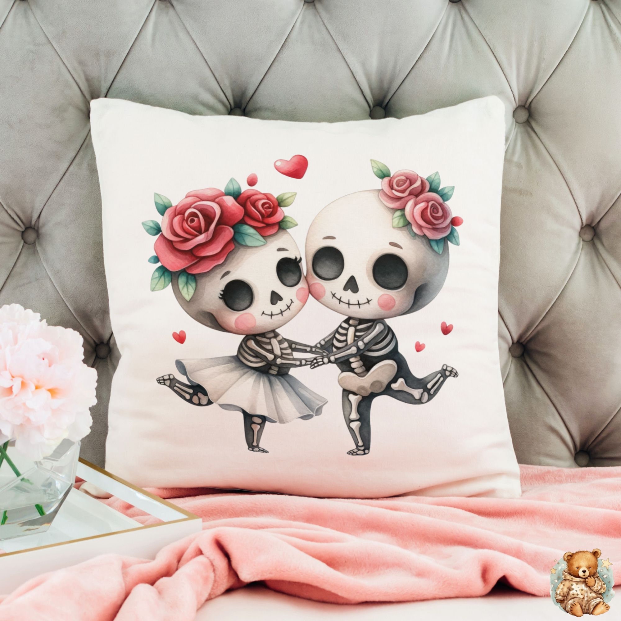 Valentine Skeleton, 36 Valentine Skeleton PNG, Cute Skeleton, Valentine ...