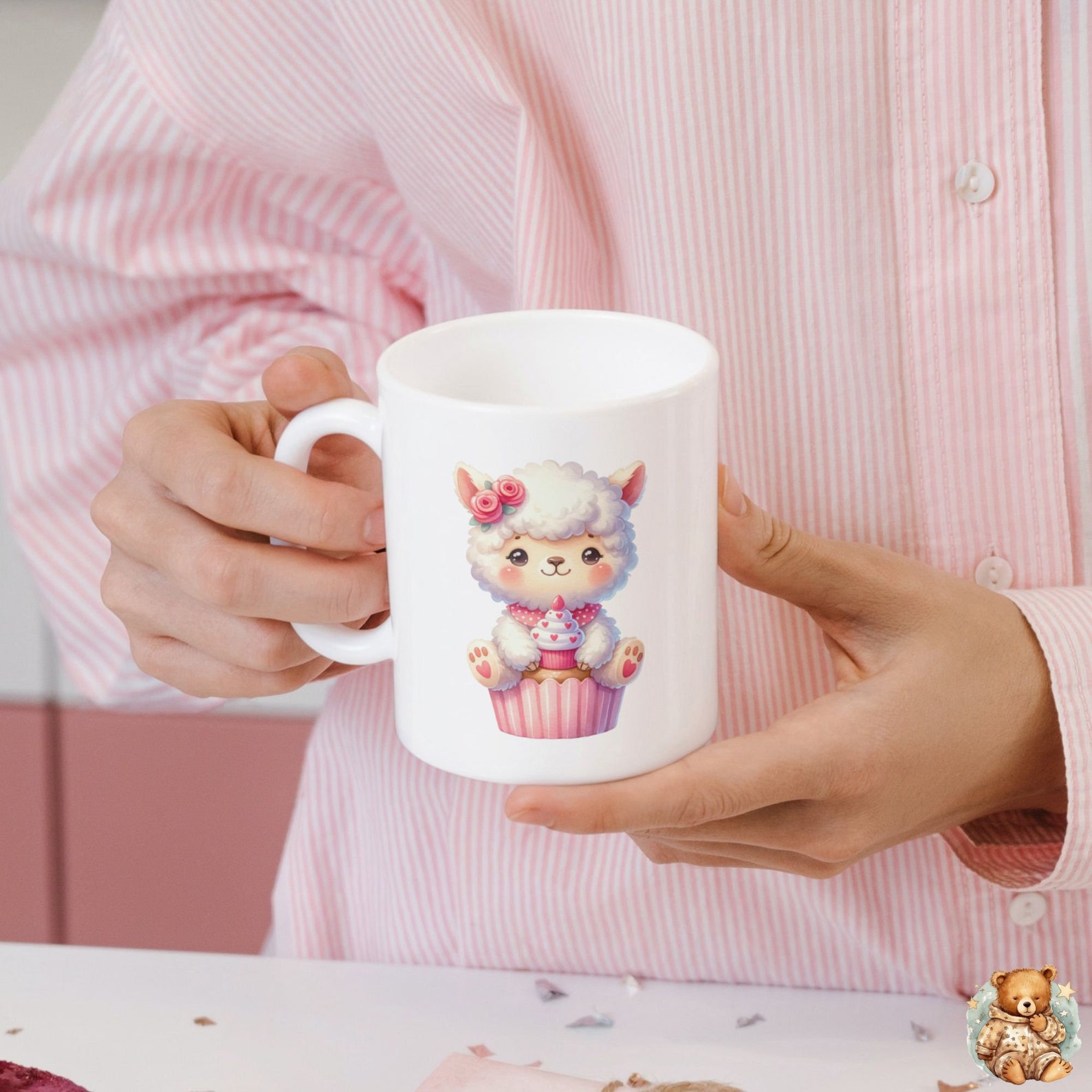 Valentine Alpaca, 39 Cute Watercolor Alpaca, Valentine Alpaca PNG ...