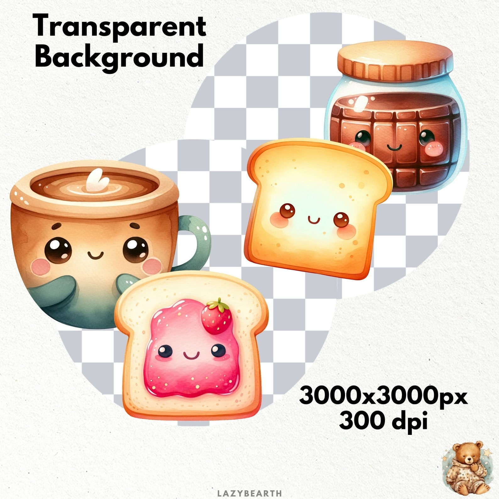 Perfect Match Food, 28 Perfect Match Kawaii Food PNG Clipart, Food Pair ...