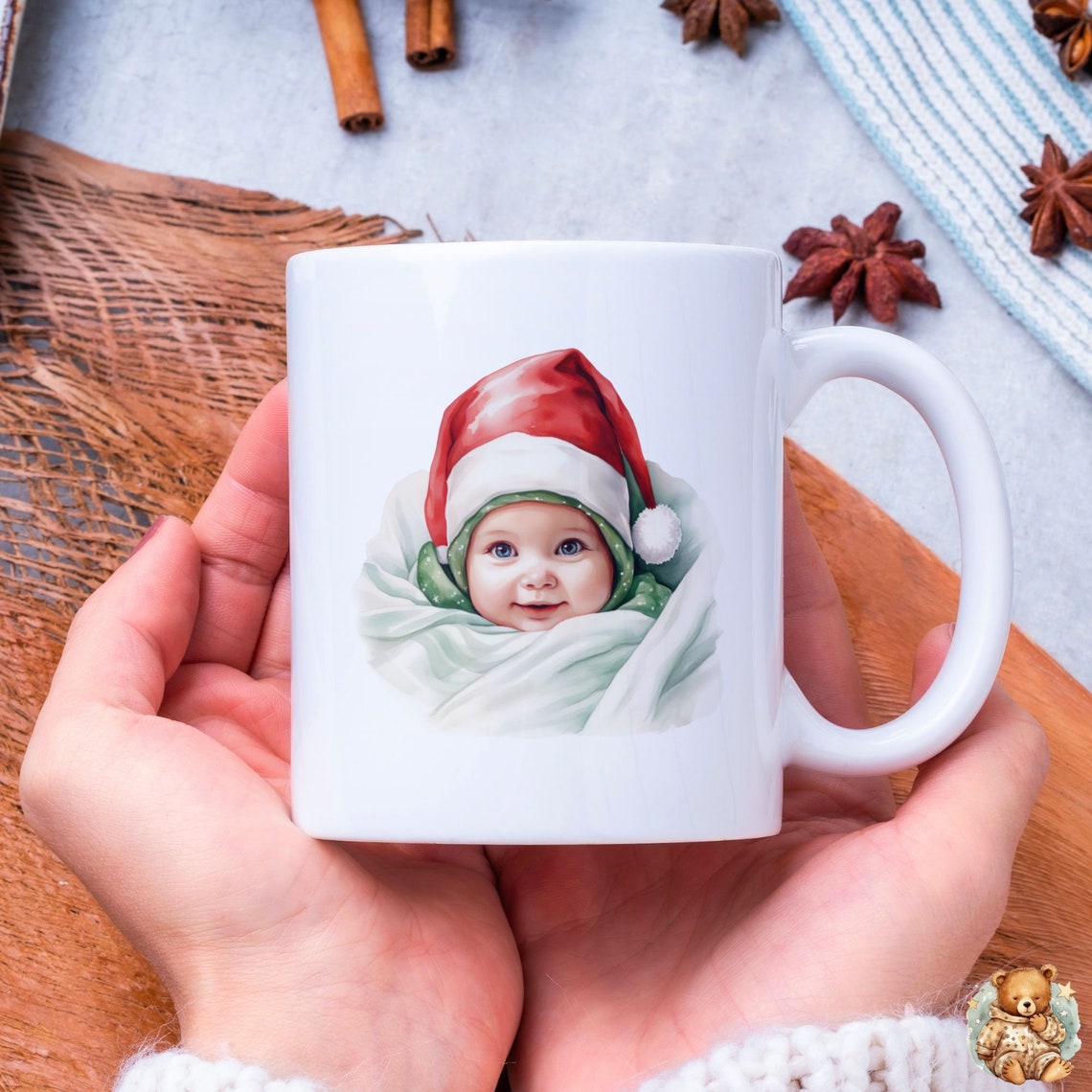 Christmas Baby Shower, Christmas Baby Shower Clipart, Christmas Baby ...