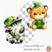 St Patrick Animal, 44 St Patrick Animal PNG, Watercolor St Patricks Day ...
