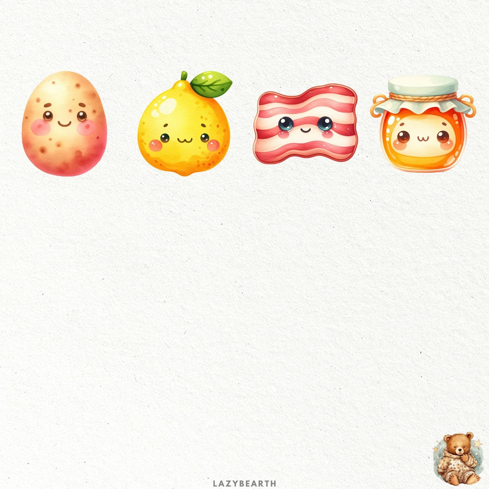 Perfect Match Food, 28 Perfect Match Kawaii Food PNG Clipart, Food Pair ...