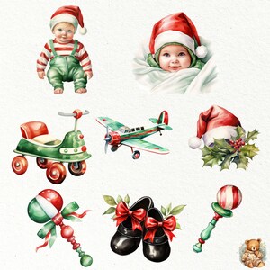 Christmas Baby Shower, Christmas Baby Shower Clipart, Christmas Baby ...