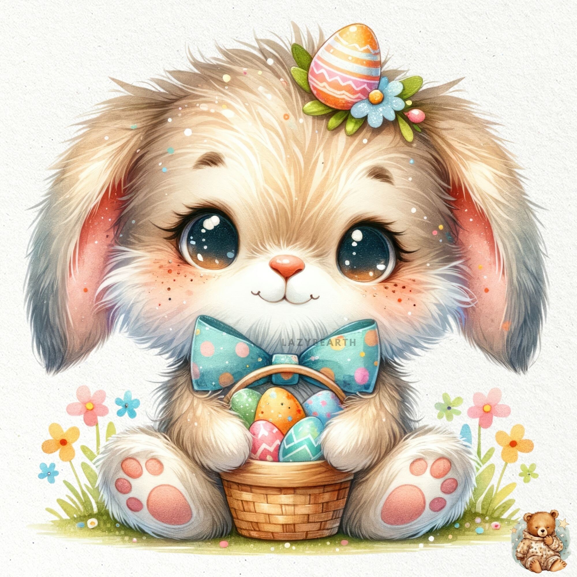 Easter Bunny PNG, 12 Cute Easter Bunny PNG Clipart, Easter Clipart ...