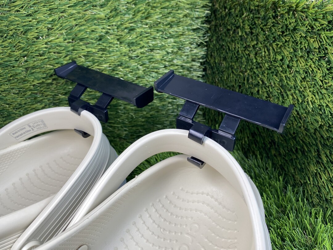 Black Croc Spoiler Wing Set of 2 Crocs Wings Black Gloss - Etsy