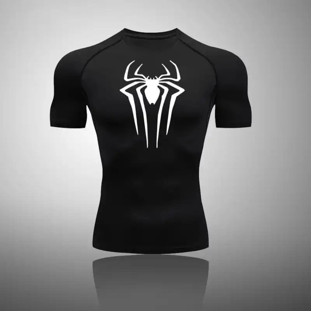 Camisa de compresión Spiderman Shirt Mile morales Across The - Etsy España