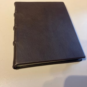 Brown Leather Notebook in Renaissance Style - Etsy