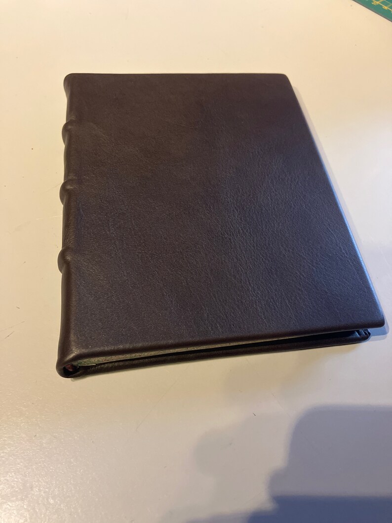 Brown Leather Notebook in Renaissance Style - Etsy