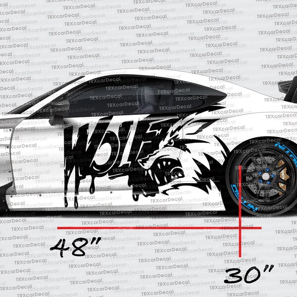 Angry Coyote Decal - Etsy