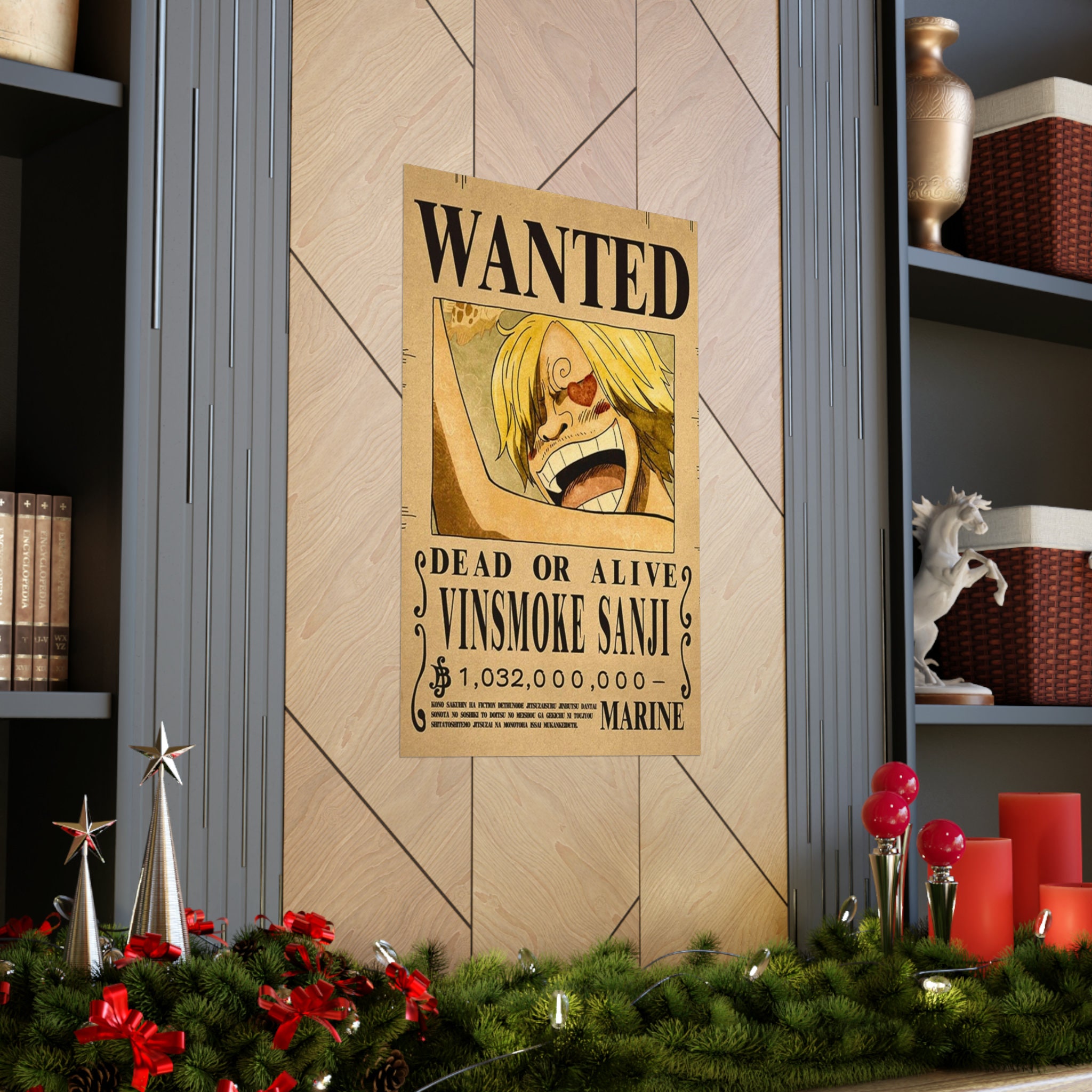 Bounty Poster: Sanji - Etsy