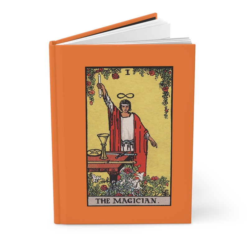 The Magician Tarot Card Journal/notebook - Etsy