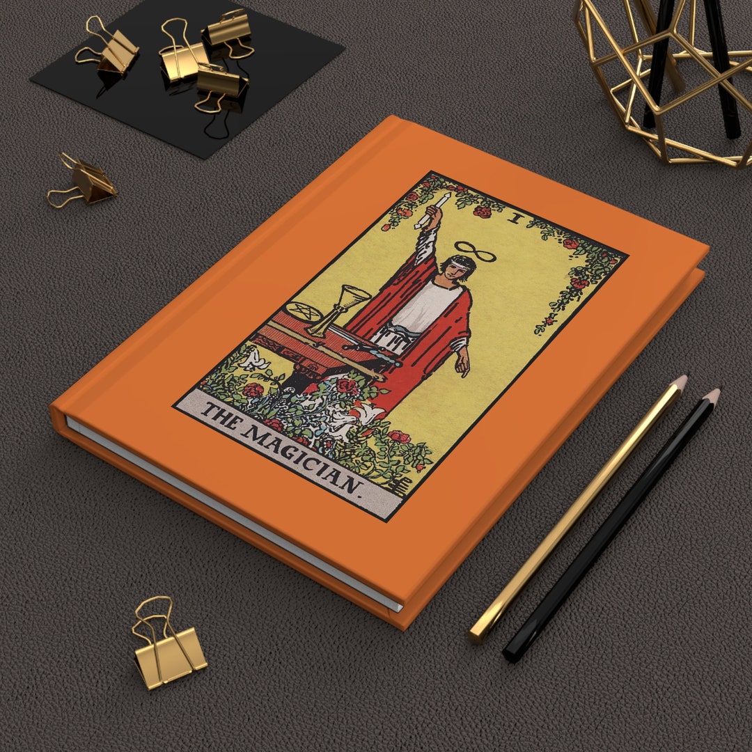 The Magician Tarot Card Journal/notebook - Etsy