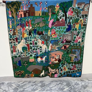 Traditional Embroidered Chain Stich Description Intricately Stitched ...