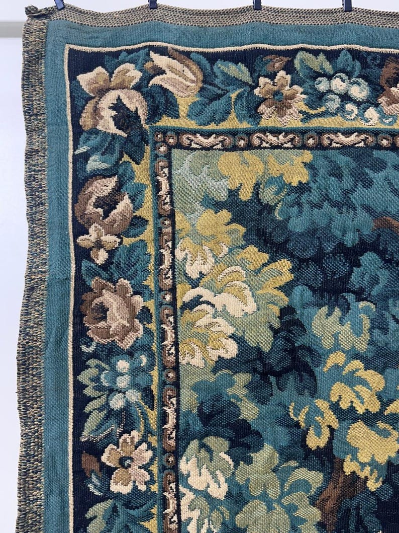 Antique French,hunting Scene, French Tapestry the King 19th Century ...