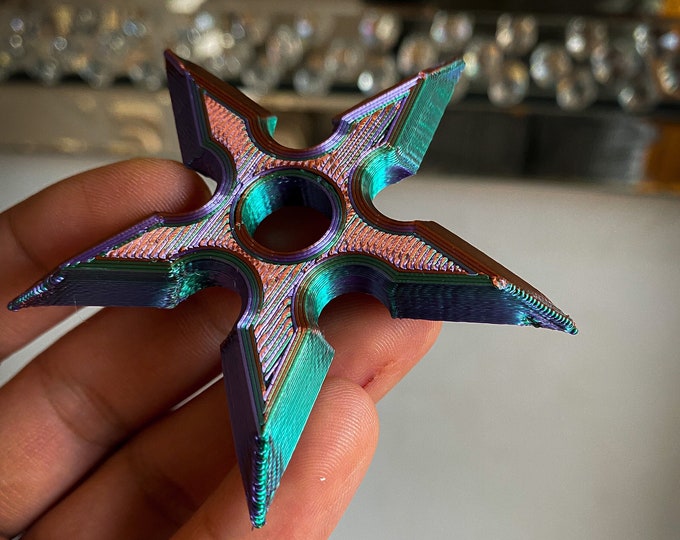 Butterfly Ninja Throwing Star Ornament Into the Badlands Perfect for ...