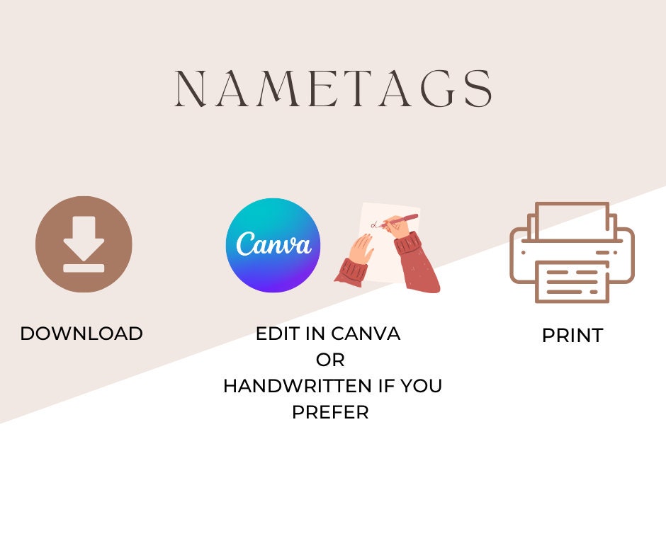 First Day of School Name Tags. Back to School Name Tags. - Etsy