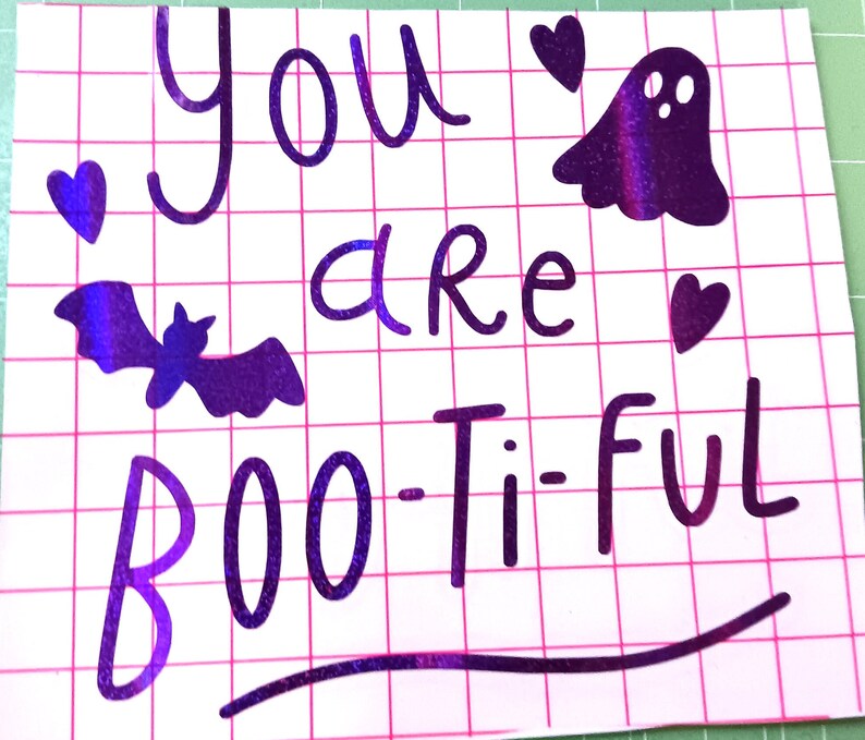 Purple Sparkle Halloween Vinyl Decals: 'shoes Off, Witches' & 'you Are ...