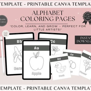 Alphabet Coloring Pages for Kids | ABC Worksheets for Preschool ...