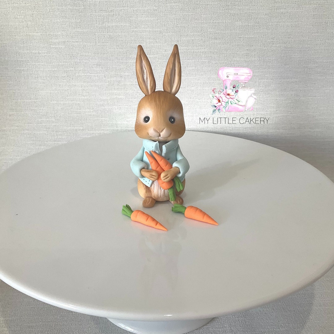 Peter Rabbit Handmade Edible Cake Topper - Etsy