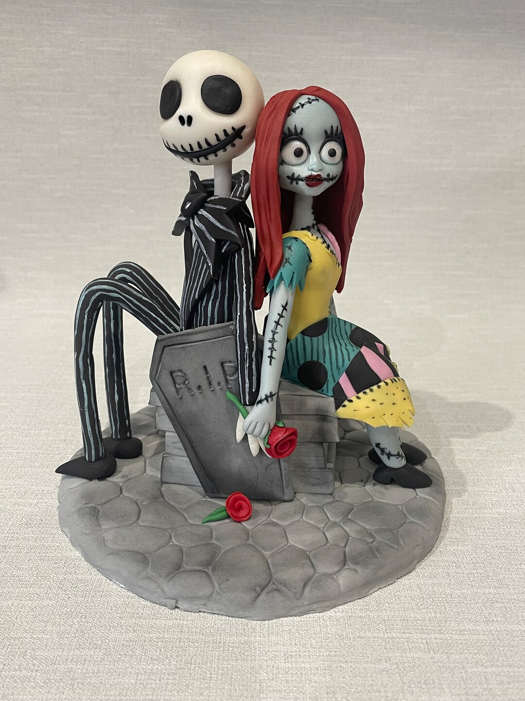Jack Skellington Theme Cake Topper - Etsy