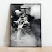 Lewis Hamilton 44 Print, Digital Print, Formula One Wall Art, Black and ...