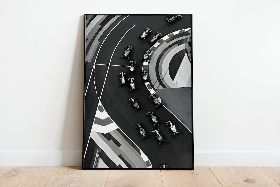Formula 1 Grand Prix Digital Art Print | Racing Poster Download | F1 ...