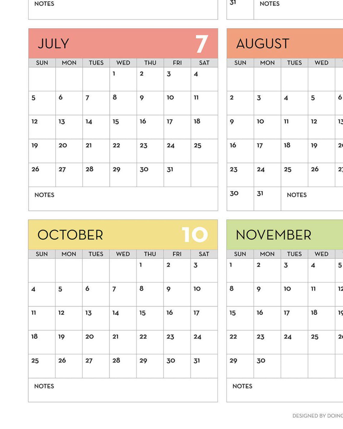 2026 Custom Heading Wall Calendar | Vertical or Horizontal | English or ...
