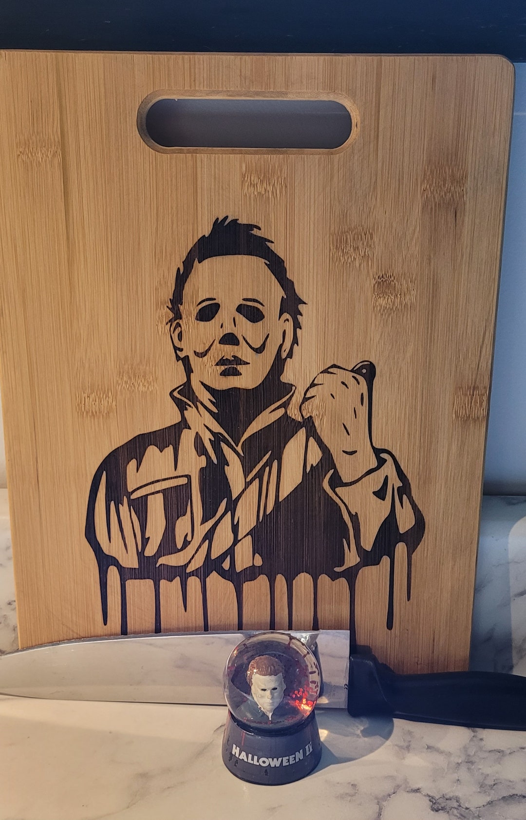 Michael Myers Cutting Board Halloween - Etsy