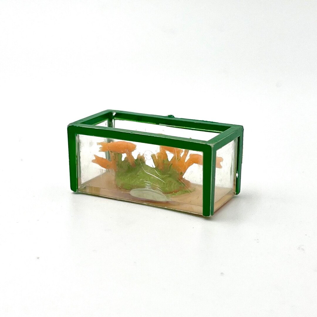 Barton Dollhouse Green Aquarium/fish Tank - Etsy