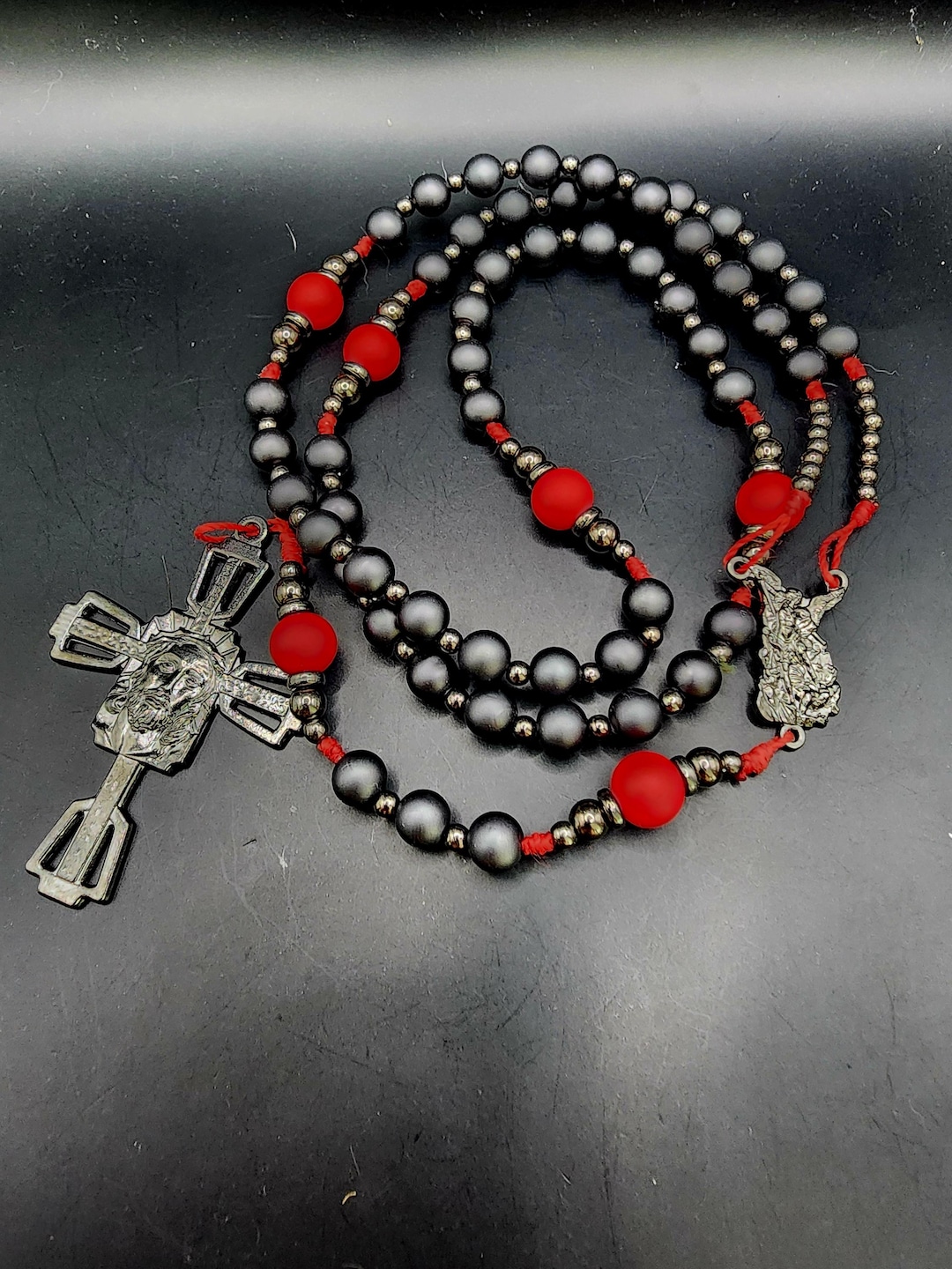 St.michael the Archangel Rosary - Etsy