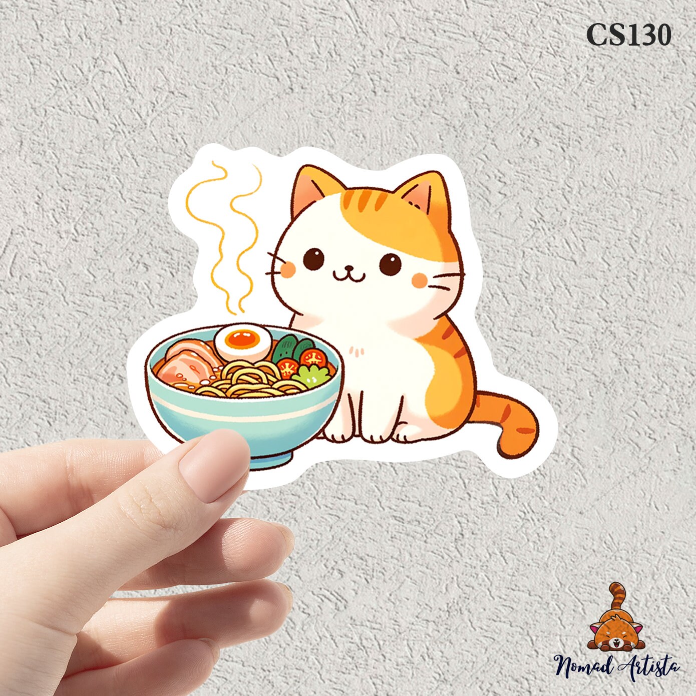 Original Cat Art Stickers: Premium, Waterproof Vinyl Limited Edition ...