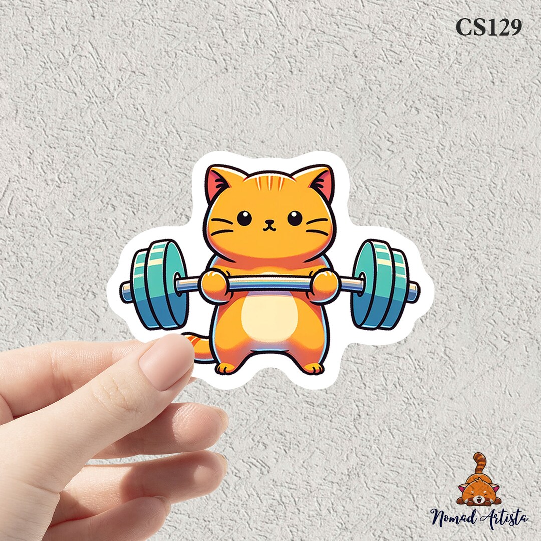 Original Cat Art Stickers: Premium, Waterproof Vinyl Limited Edition ...