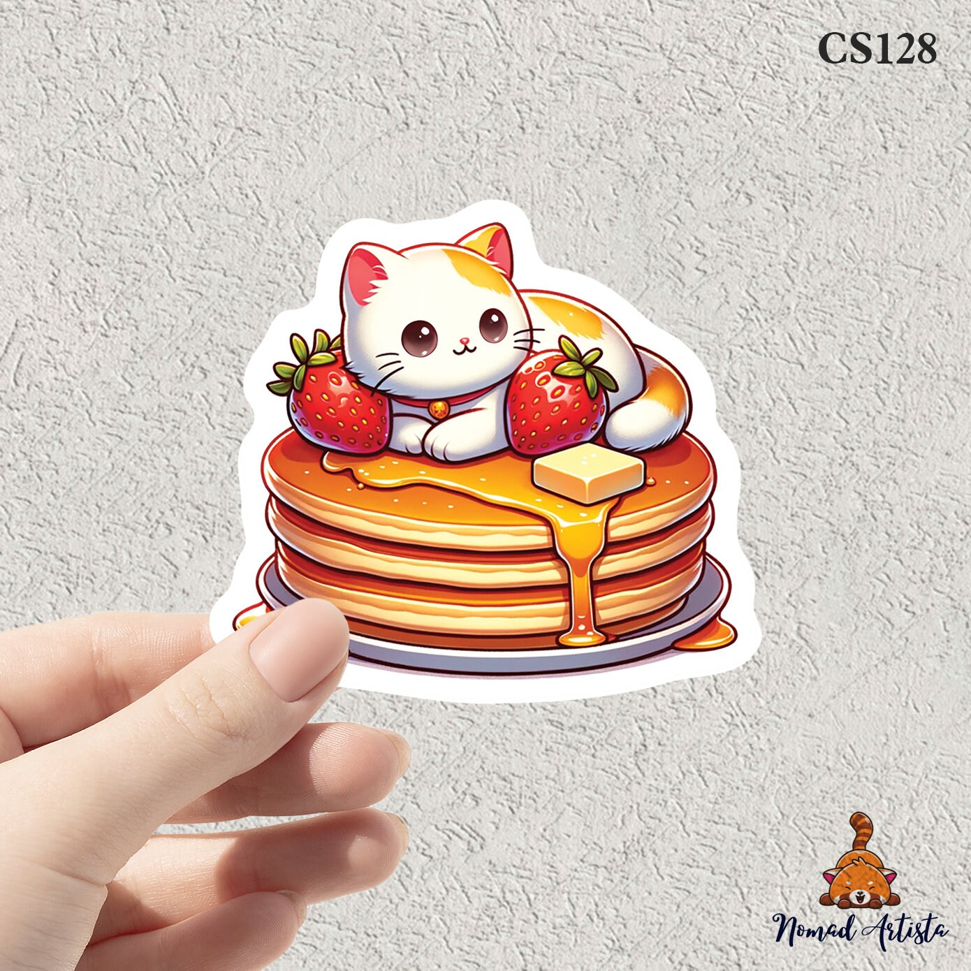 Original Cat Art Stickers: Premium, Waterproof Vinyl Limited Edition ...