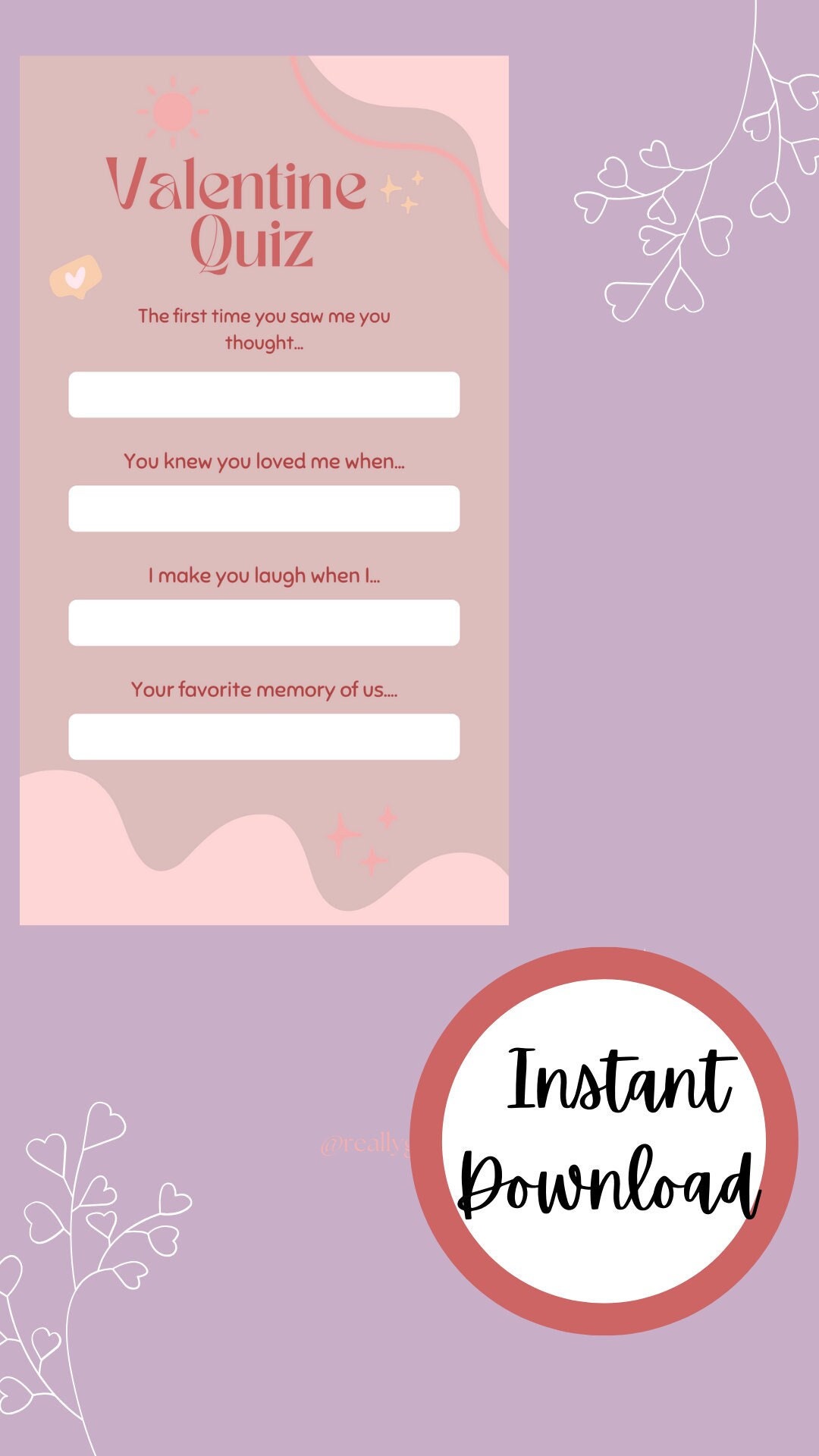 Valentine Day Game, A Sweet Quiz to Share With Your Valentine. Enjoy ...