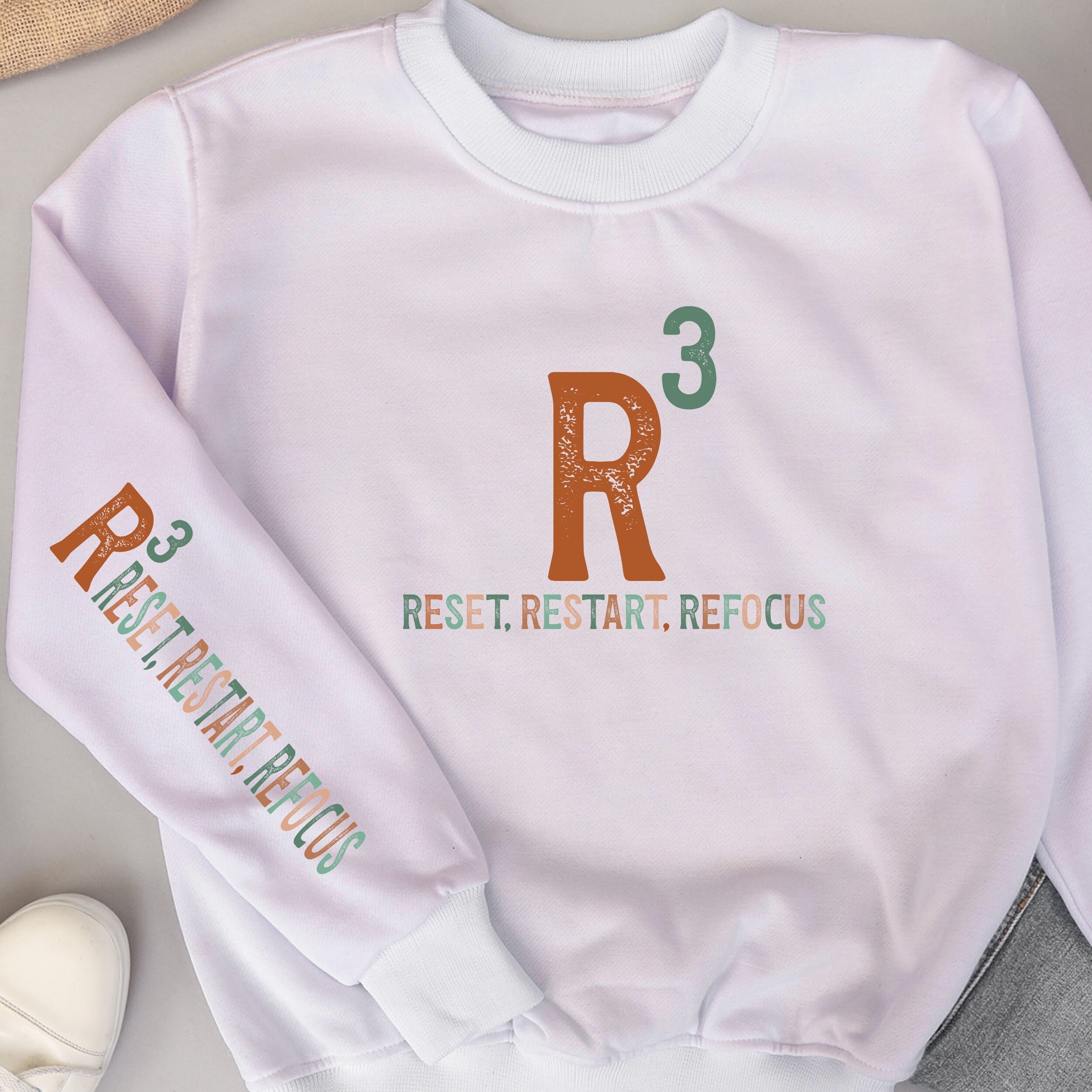 R3 Svg, Reset Restart Refocus Svg Png, Mental Health Svg, Positive ...