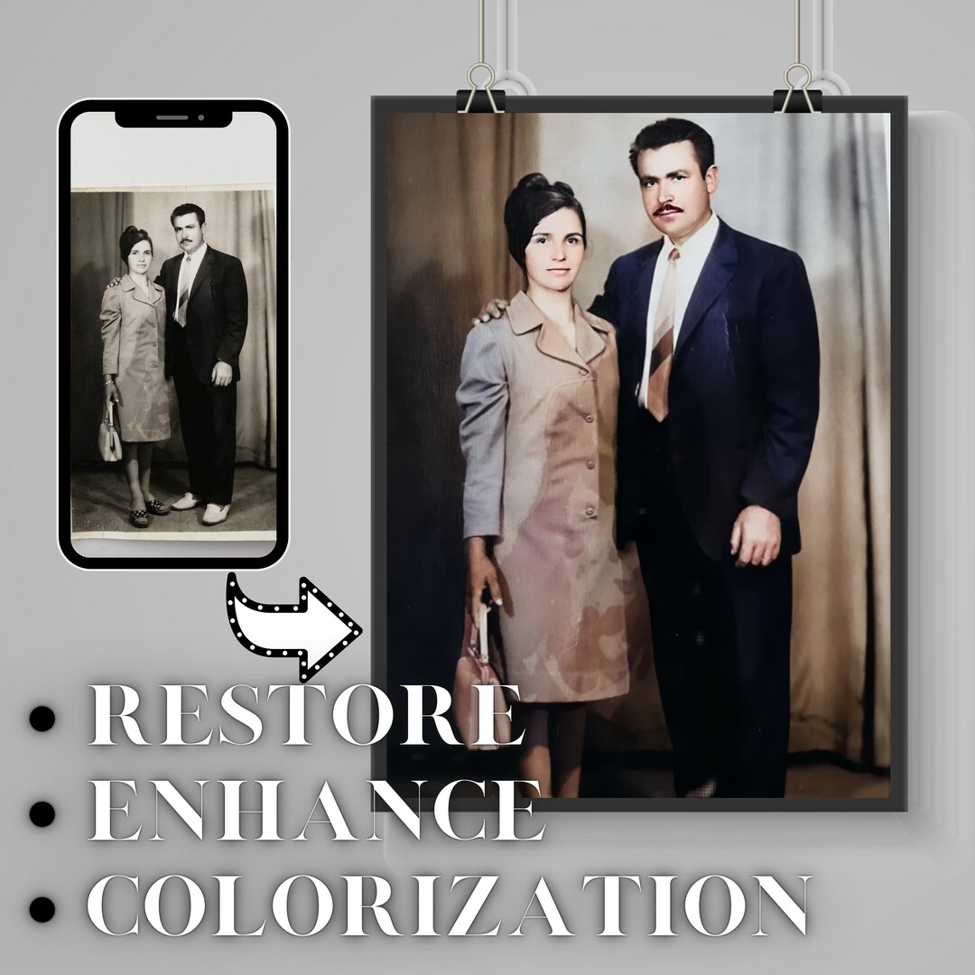 Fast Photo Restoration Service Colorize Image, Improve Quality, Restore ...