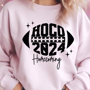 Hoco 2024 Football SVG: Homecoming Shirt Design (digital Download) - Etsy