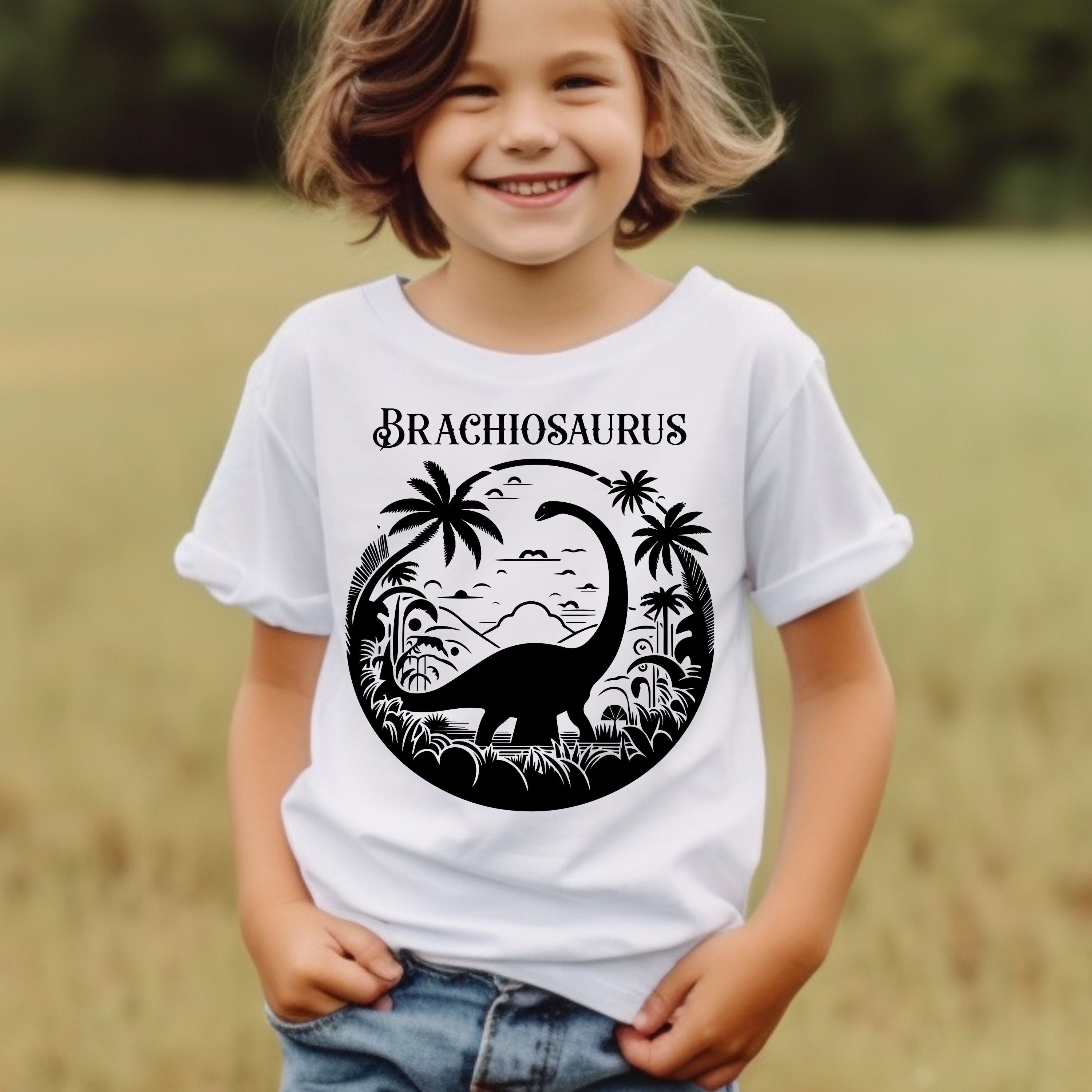 Dinosaur Clipart, Brachiosaurus Svg, Png, Dinasour Svg File Sublimation ...