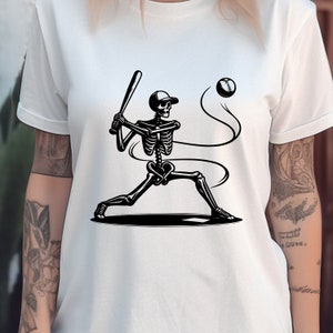 Skeleton Baseball Player Svg, Skeleton Baseball Svg, Baseball Svg ...